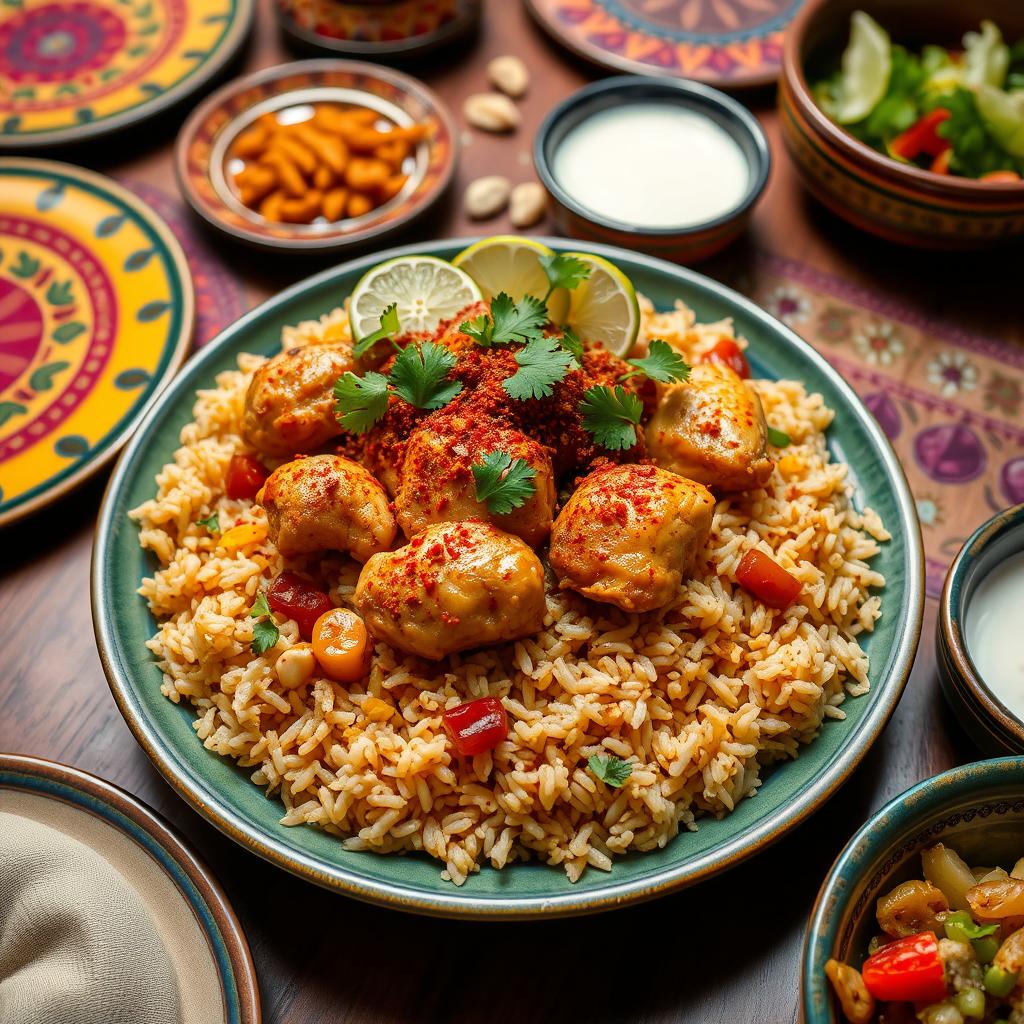Delicious Chicken Biryani with Brown Rice