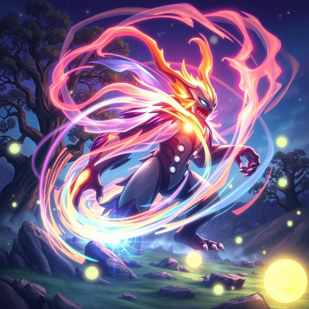 Epic Titan Pokémon Evolution - A Majestic Transformation