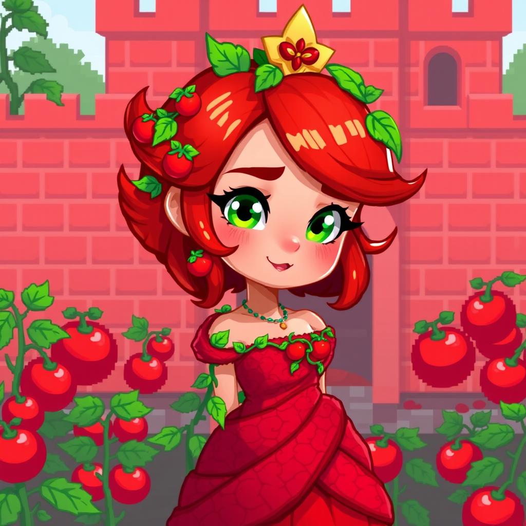Meet the Princess of the Tomato Kingdom!