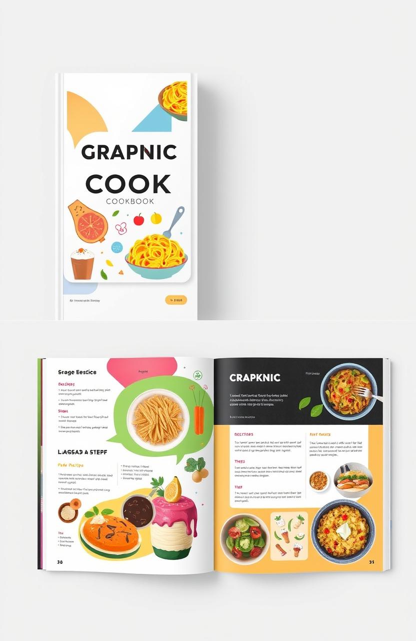 Graphic Cookbook 3.0: A Visual Feast of Vibrant Recipes