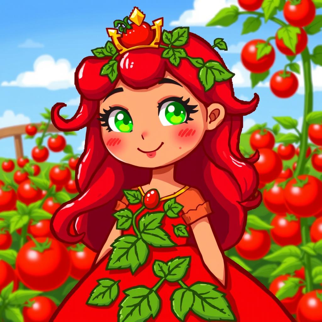 Meet the Princess of the Tomato Kingdom!