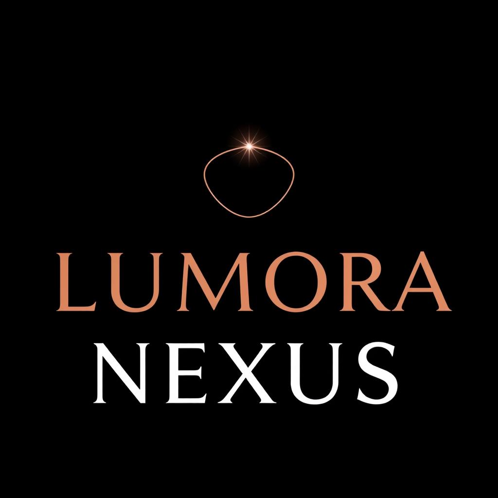 LUMORA NEXUS Logo Design: Luxurious & Minimalist | Idyllic Ideas