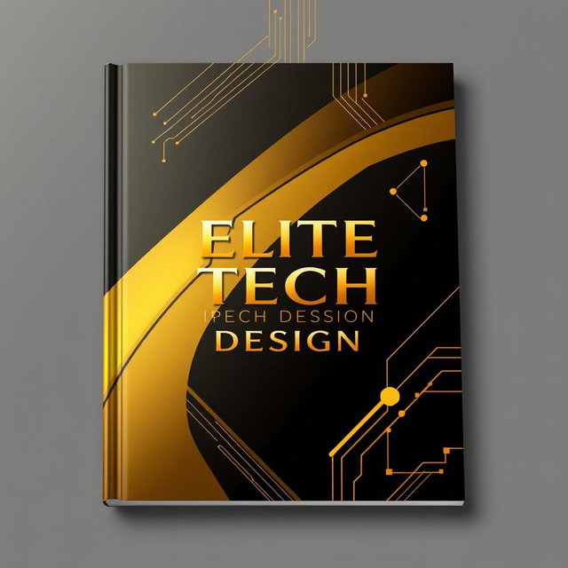 Elite Tech Design: Professional Book Cover