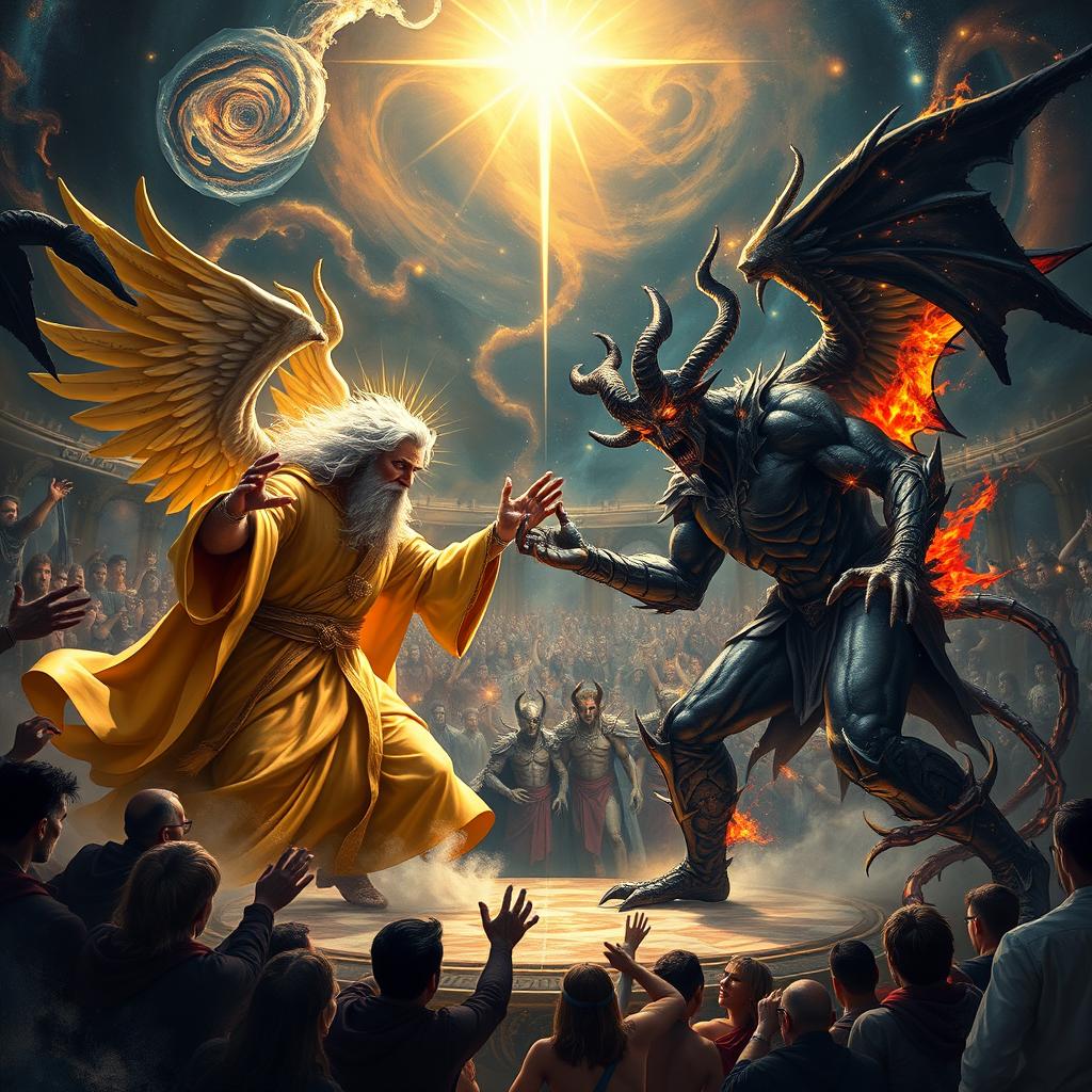 God vs. Satan: The Cosmic Showdown