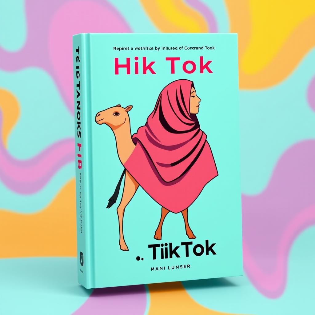 Aesthetic Book Cover: Hijab Meets Camel