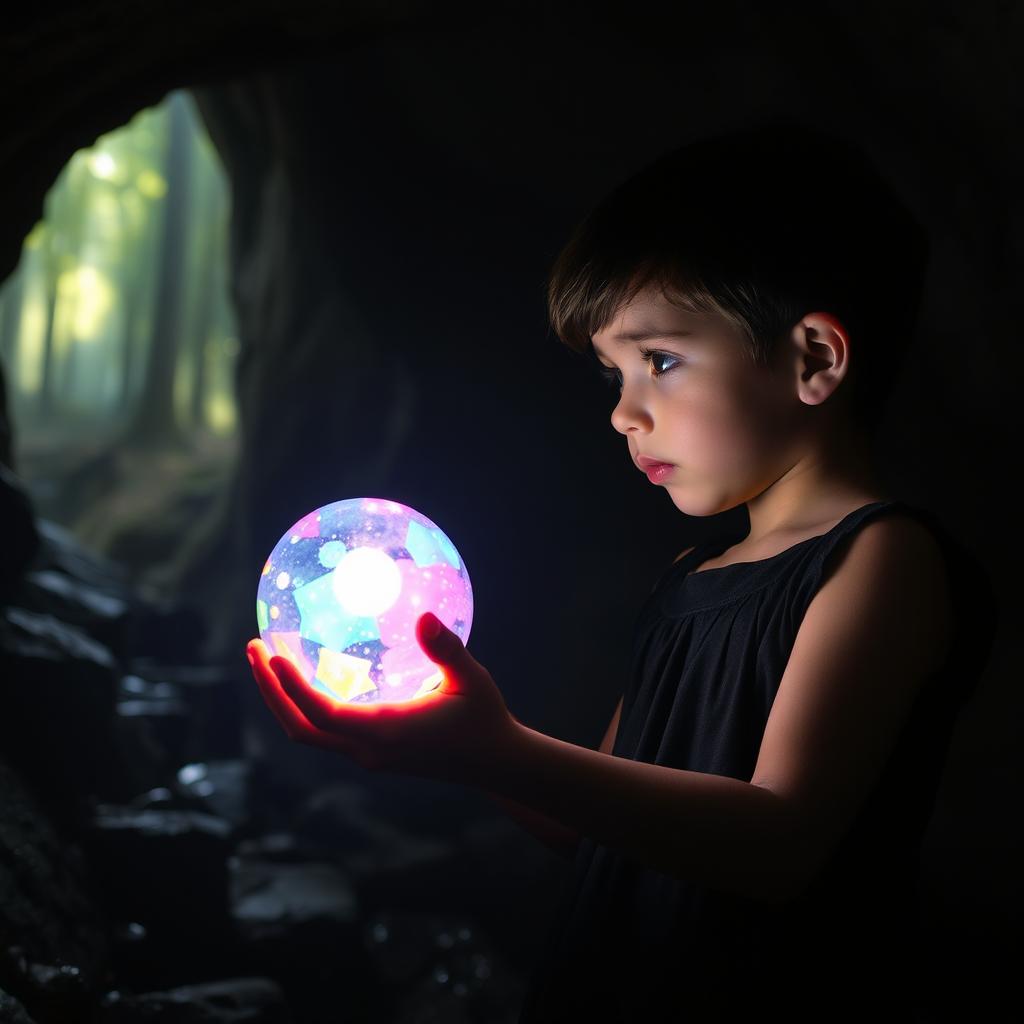 Illuminate Your Imagination: A Boy and His Colorful Sphere