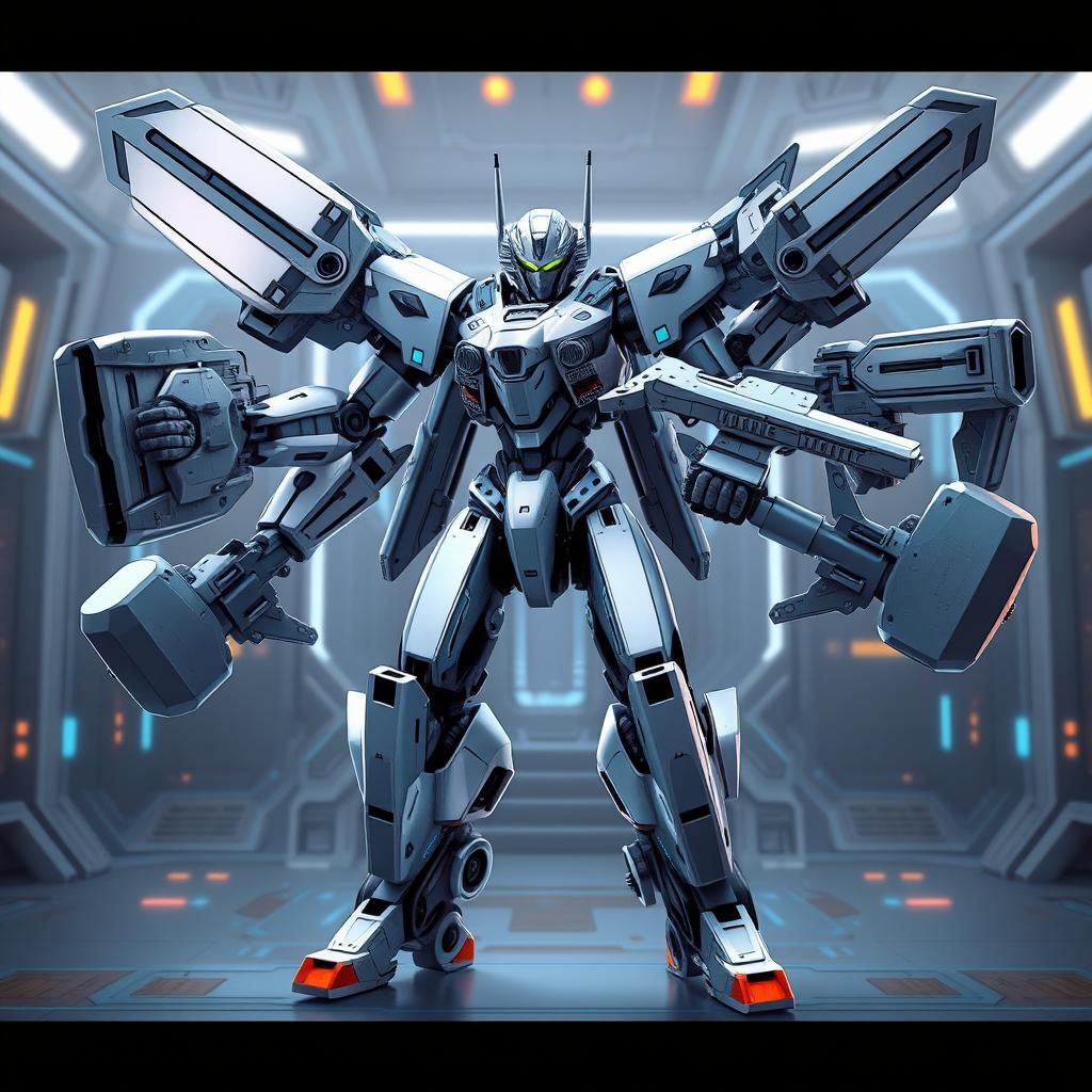 Unleash Your Imagination with the Six-Armed Robot