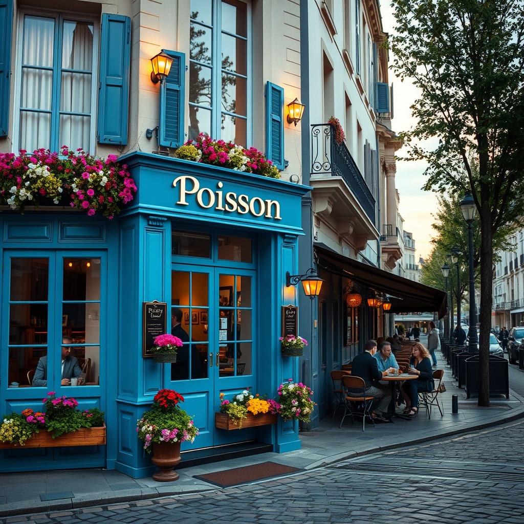 Charming French Restaurant 'Poisson'
