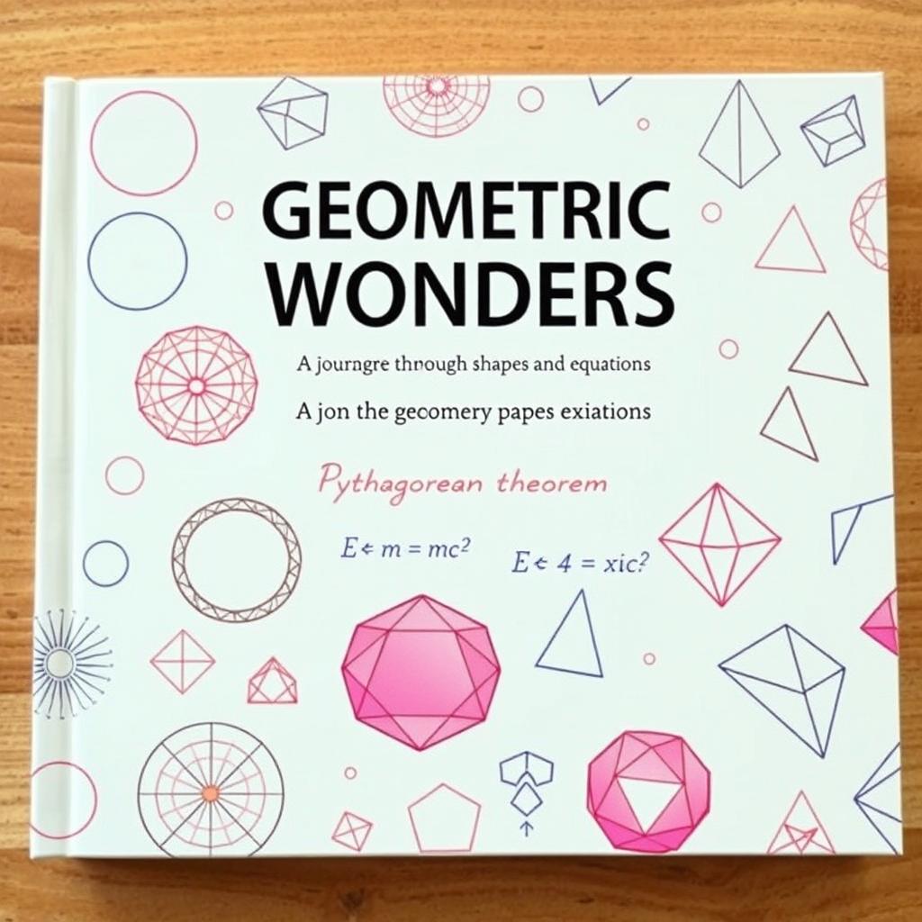 Geometric Artistry: A Captivating Book Cover Design