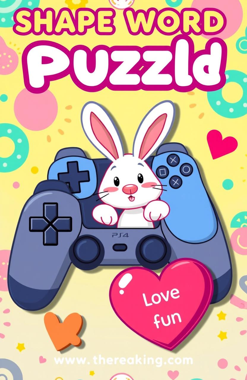 Engaging Shape Word Puzzle for Kids