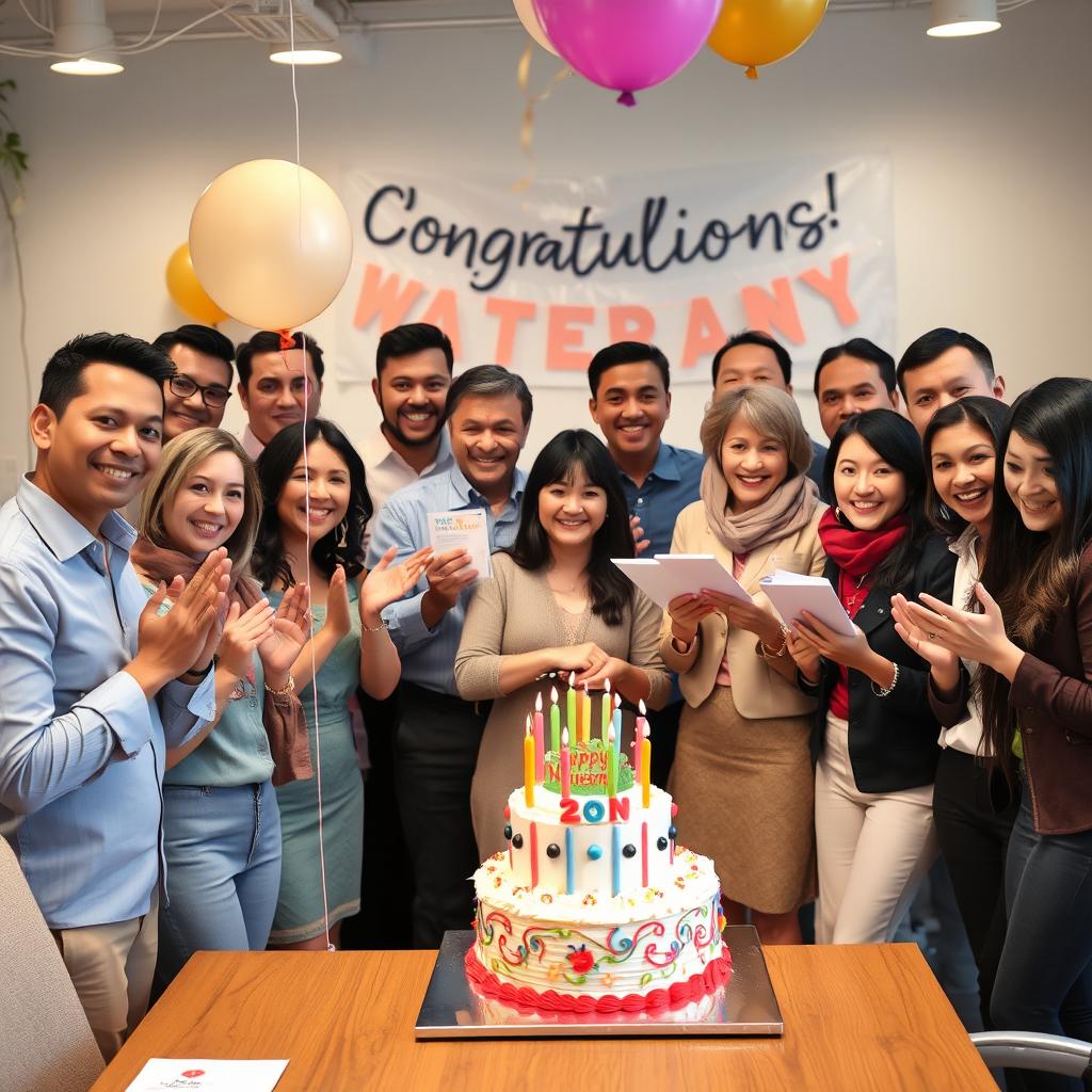 Celebrate Together: Work Anniversary Bliss