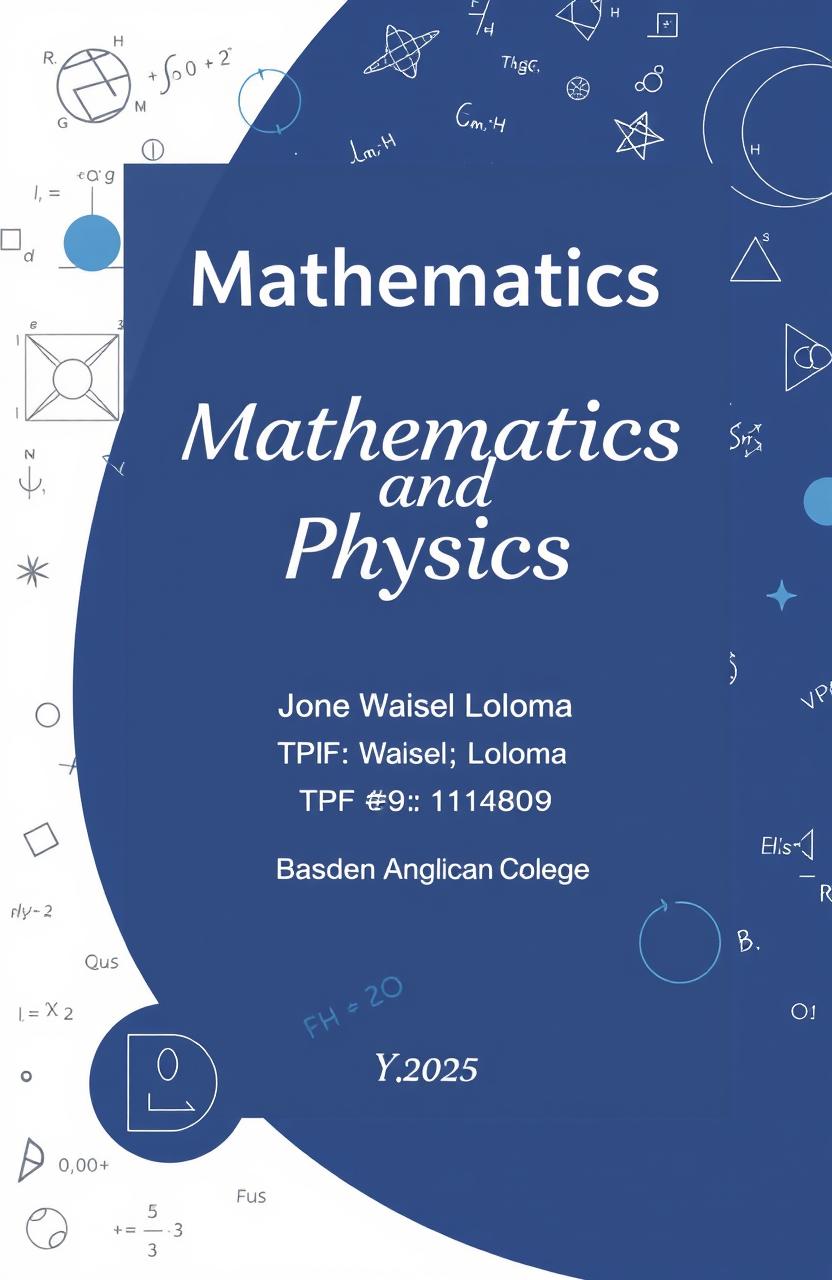 Mathematics & Physics Document Cover Design