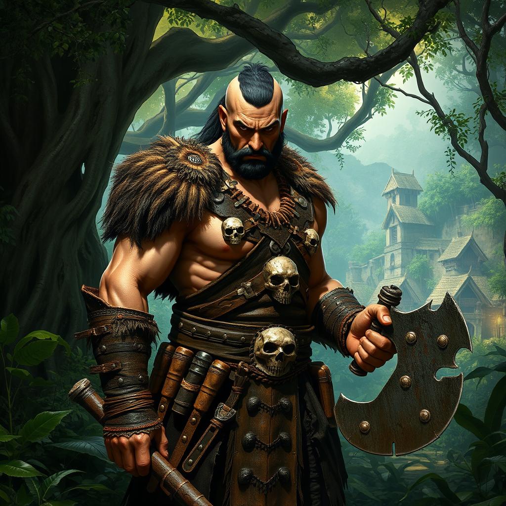 Fierce Human Barbarian | Embrace the Wild