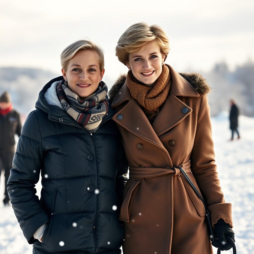 Chic Winter Duo: Style Meets Elegance