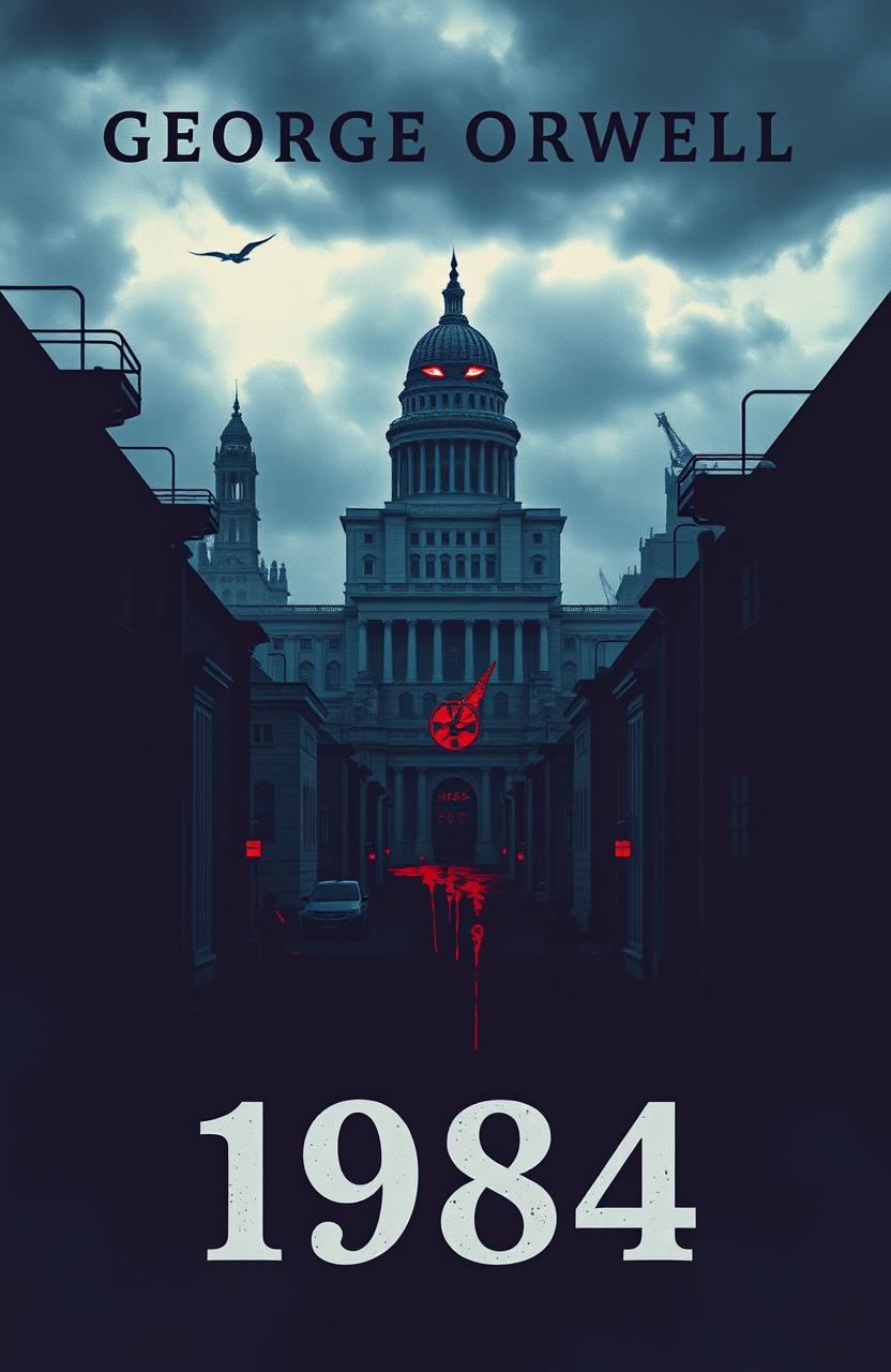 1984 Alternative Book Cover: A Dystopian Vision