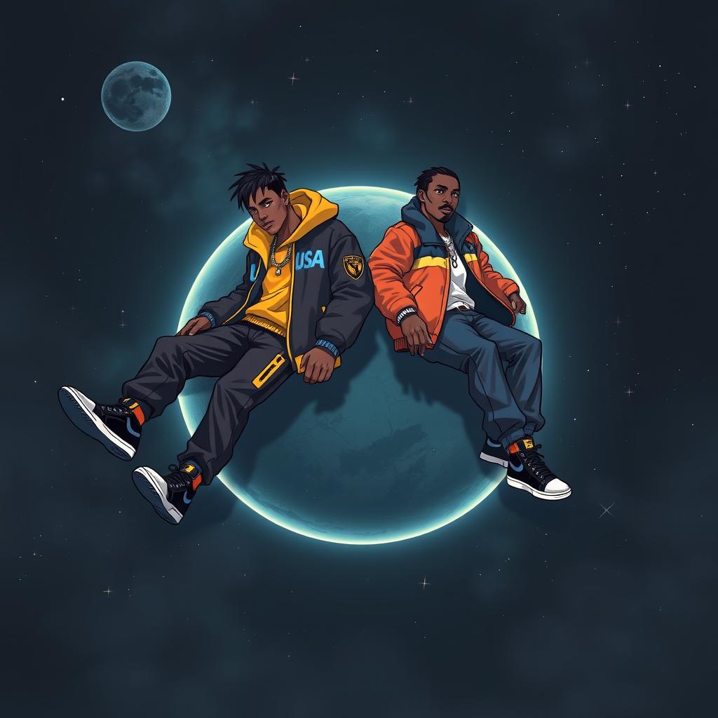 Cosmic Vibes: Space-Themed Music Cover