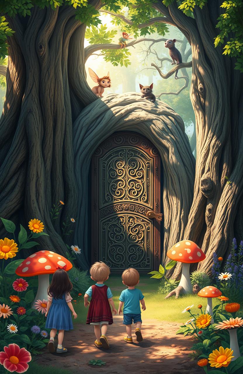 Unlock Adventure: The Secret Door in the Enchanted Forest