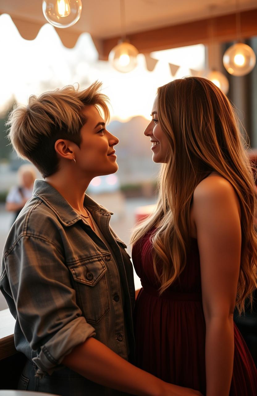 Heartwarming Connection: Butch Femme & Straight Woman in Love
