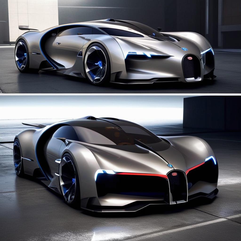 Futuristic Hypercar Designs: Bugatti & Ferrari Inspired Concepts