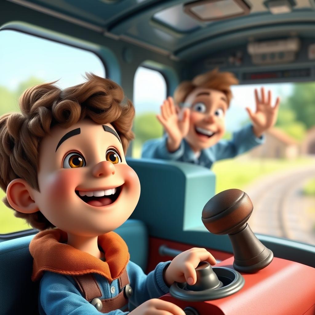 All Aboard with Nick: The Joyful Train Driver!