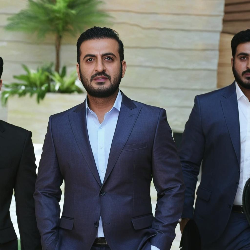 Powerful Unity: A Group Portrait of Three Distinguished Men
