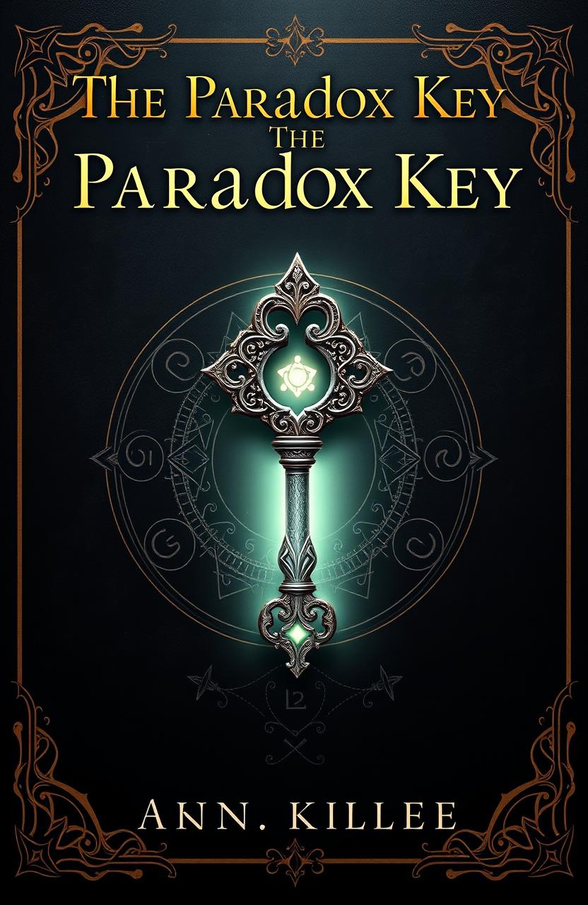 Unlock the Mystery: The Paradox Key Book Cover Design