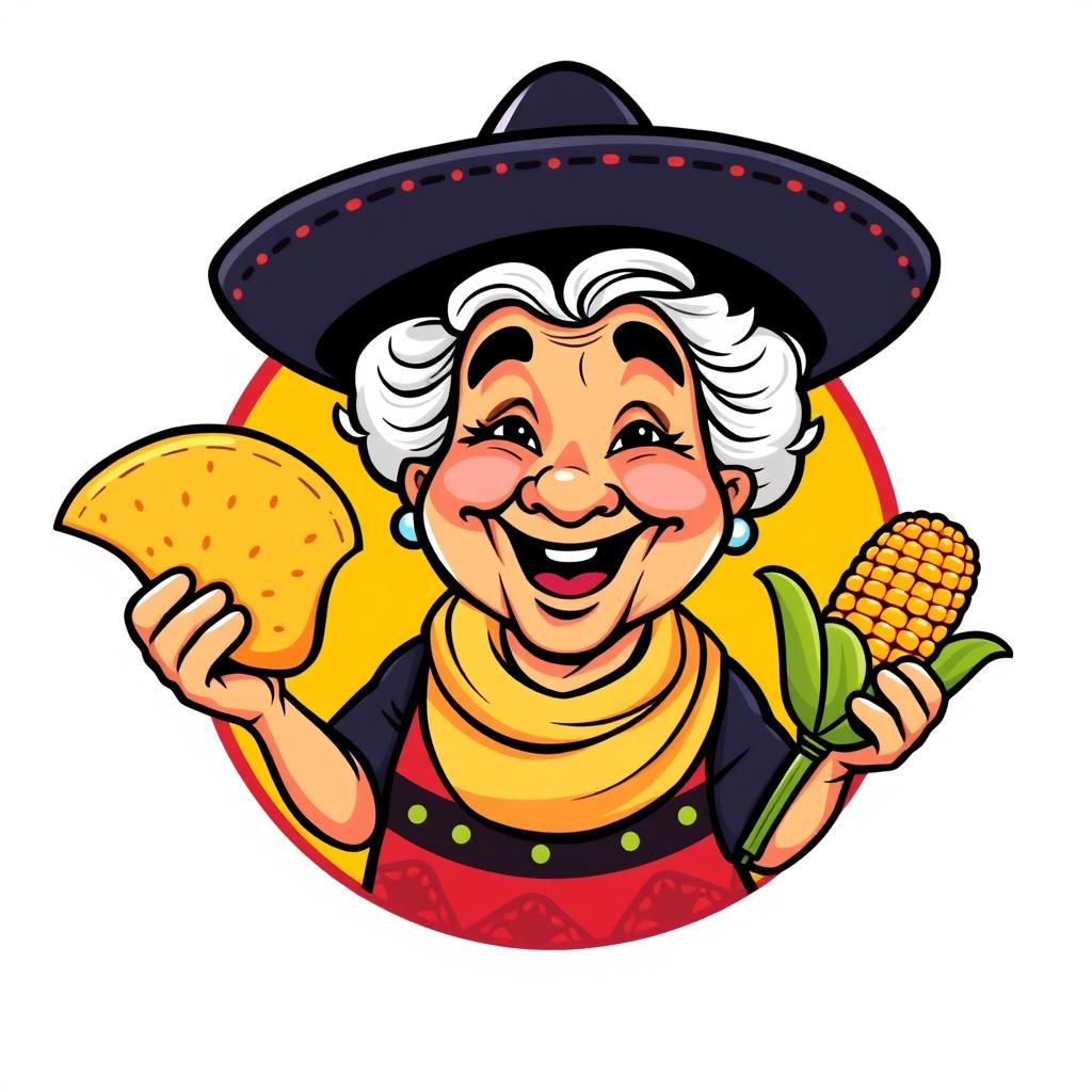 Joyful Abuela Logo: Embrace the Spirit!