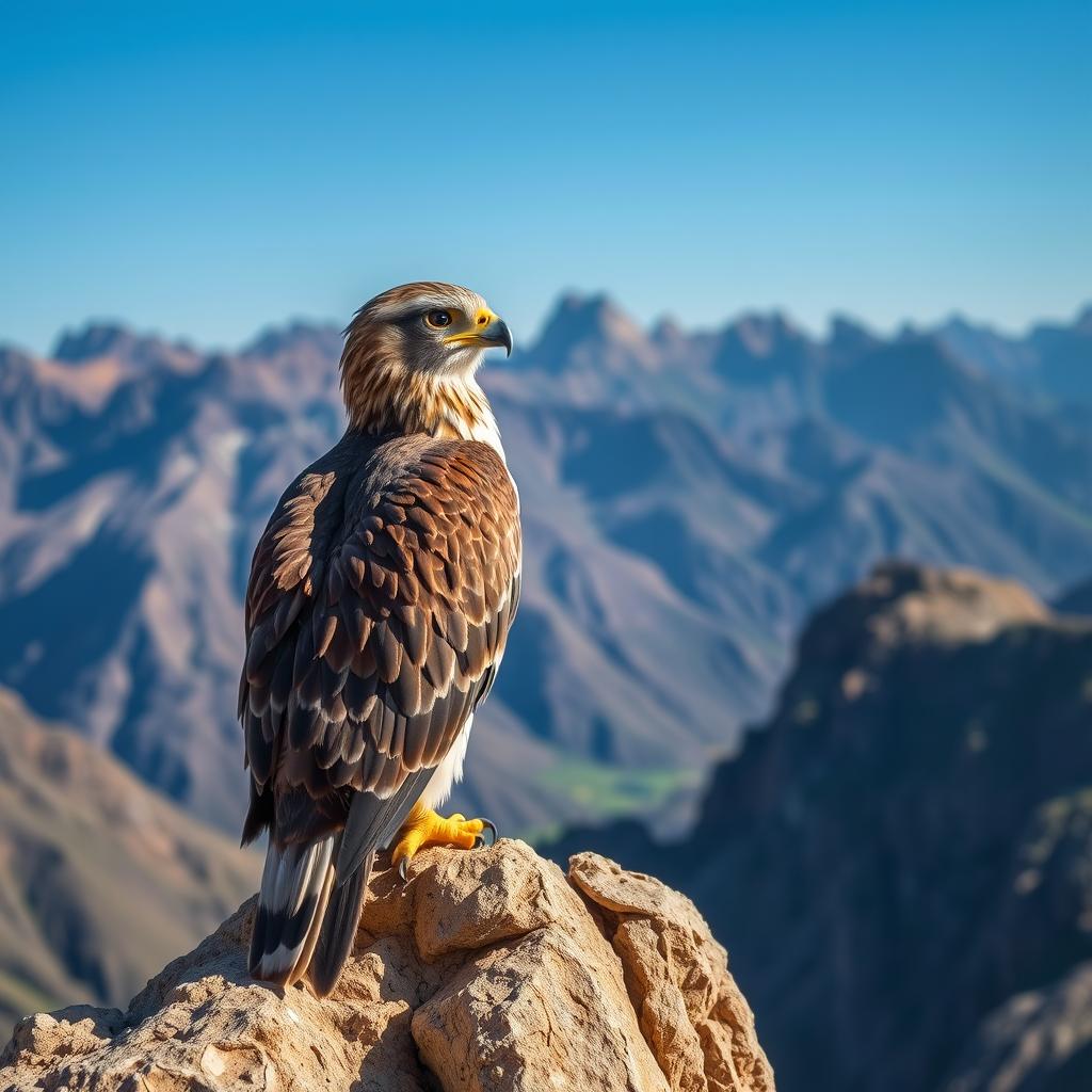 Majestic Shaheen Falcon: Nature's Wonder