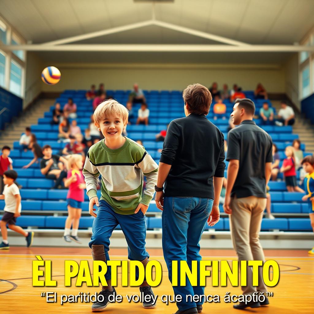 EL PARTIDO INFINITO: A Vibrant Movie Poster Capturing Youthful Energy