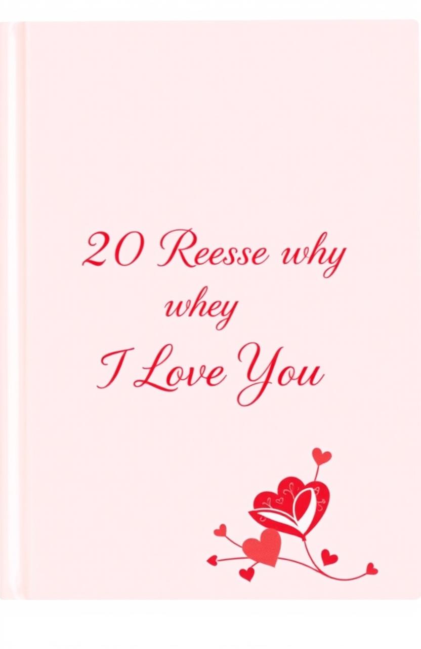 20 Reasons Why I Love You: A Romantic Journal for Sentimental Moments