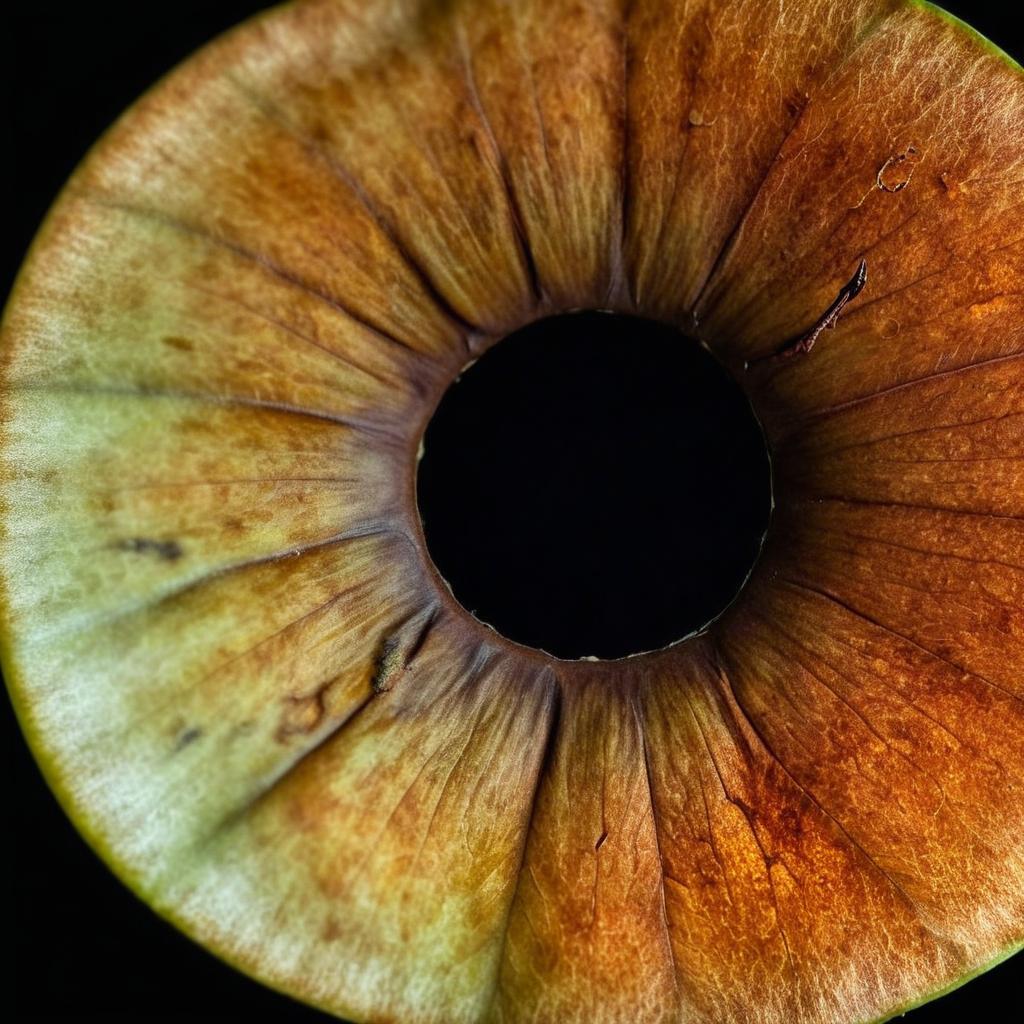 Stunning Artistic Eye Illustration with Unique Iris Colors