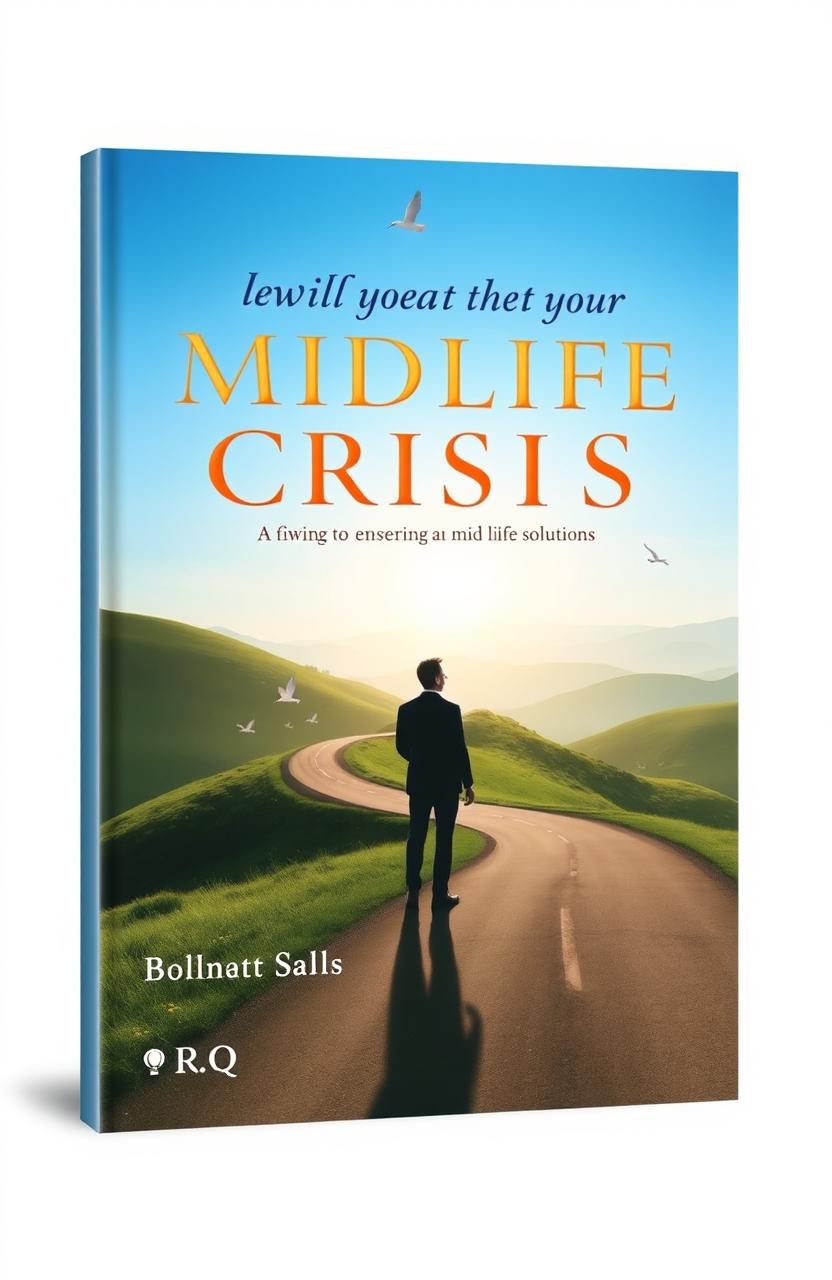 Inspiring Book Cover Design for Self-Help Fiction on Overcoming Midlife ...