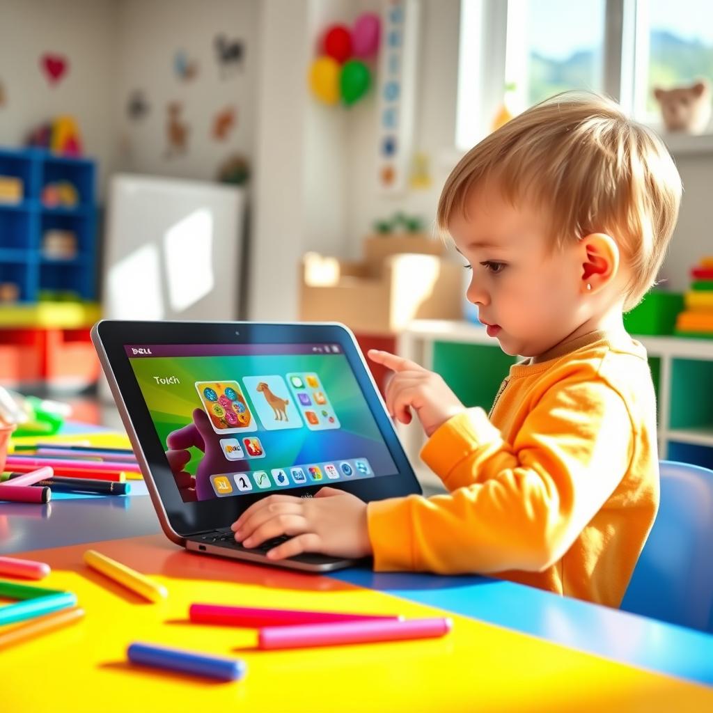 Joyful Learning: A Young Child's Interactive Playroom Experience