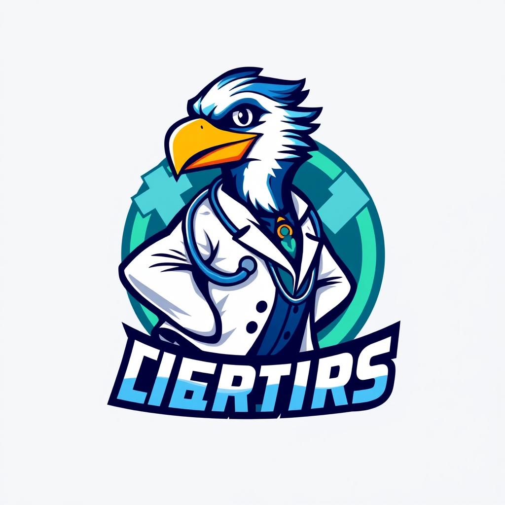 Dynamic Esports Logo Design: Doctor Bird Concept