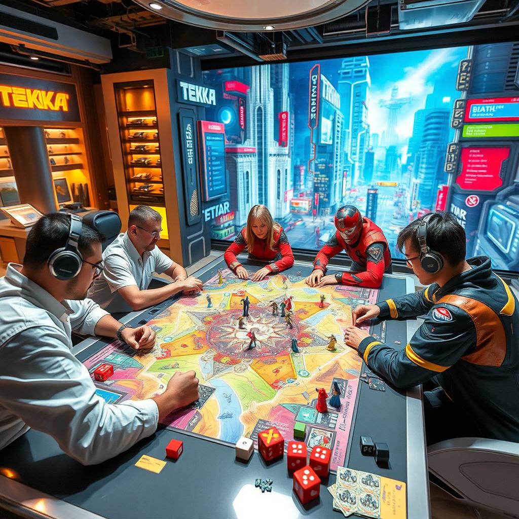 Experience the Thrill of TEKKA: A Futuristic Board Game Adventure