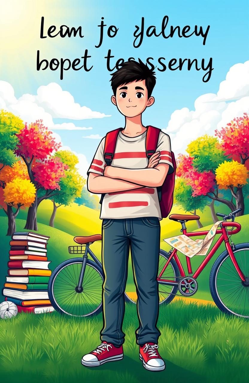 Inspirational Journey of a Teenager: Life Lessons in a Vibrant Landscape