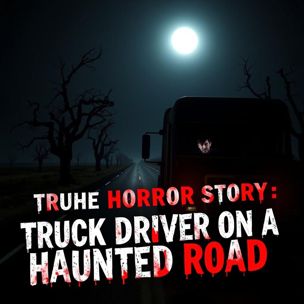 True Horror Story: Truck Driver on a Haunted Road | Chilling Nighttime ...
