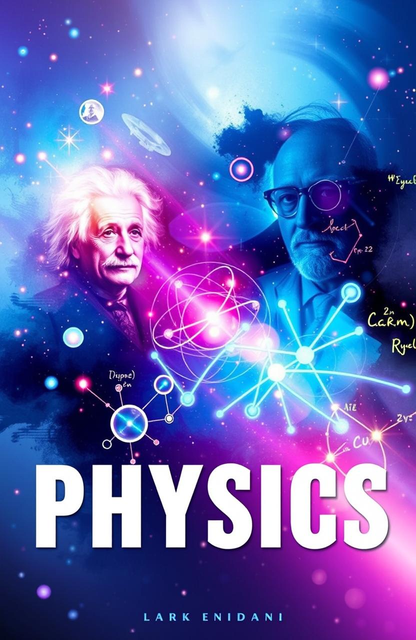 Captivating Cosmic Book Cover Design for Young Scientists