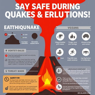 Stay Safe During Quakes & Eruptions! | Earthquake & Volcano Hazards ...