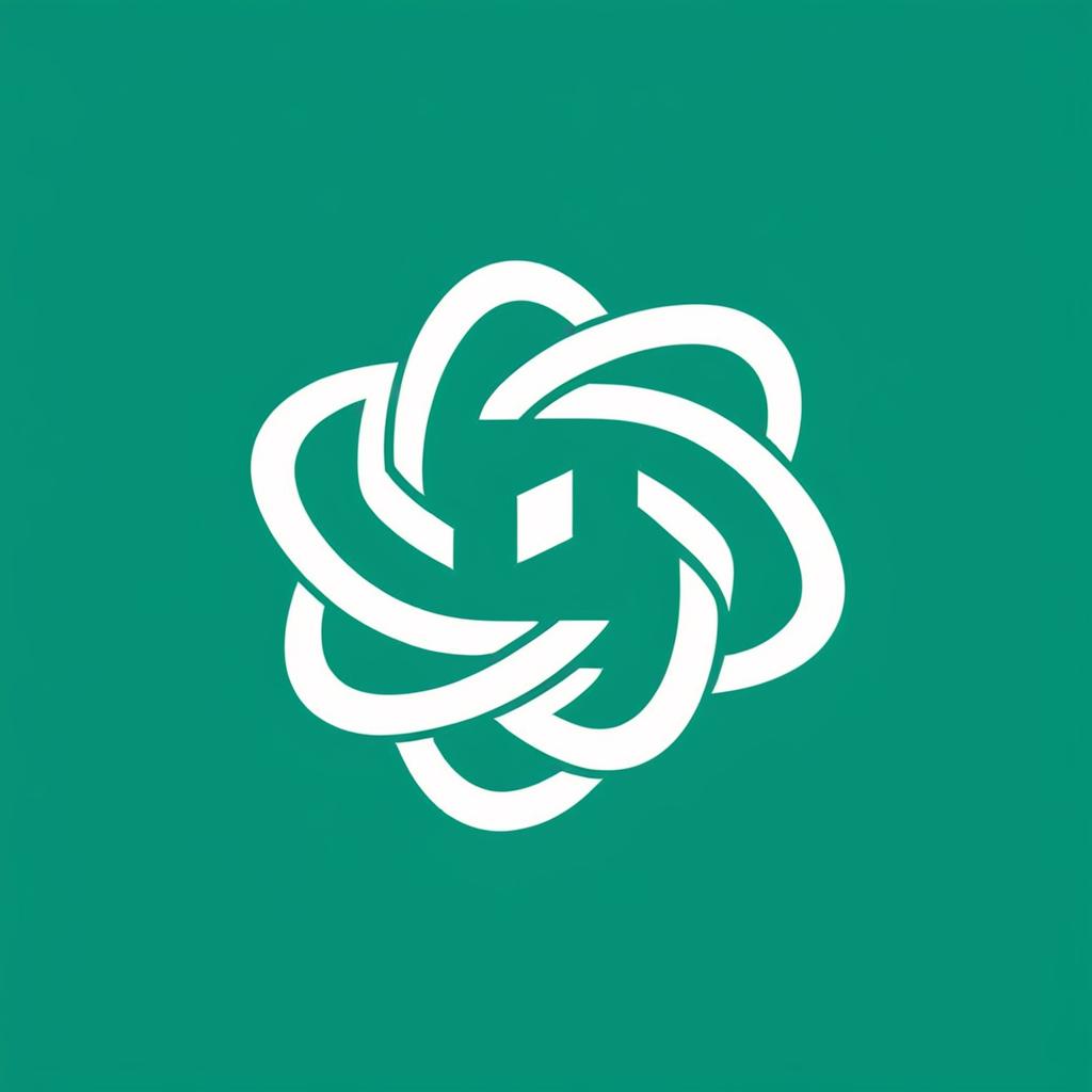 Modern Basque-Inspired Logo Design with a Touch of OpenAI