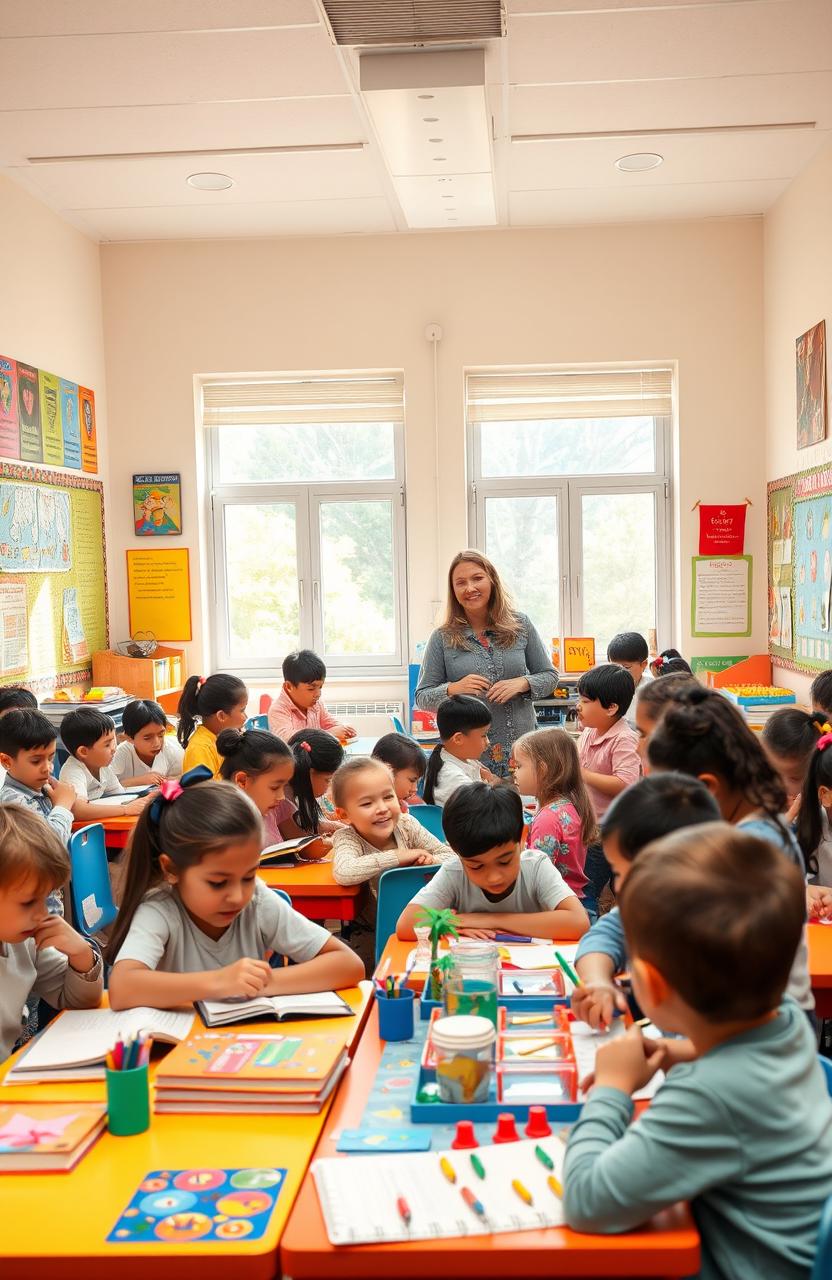 Vibrant Classroom: Inspiring Diverse Learning Experiences