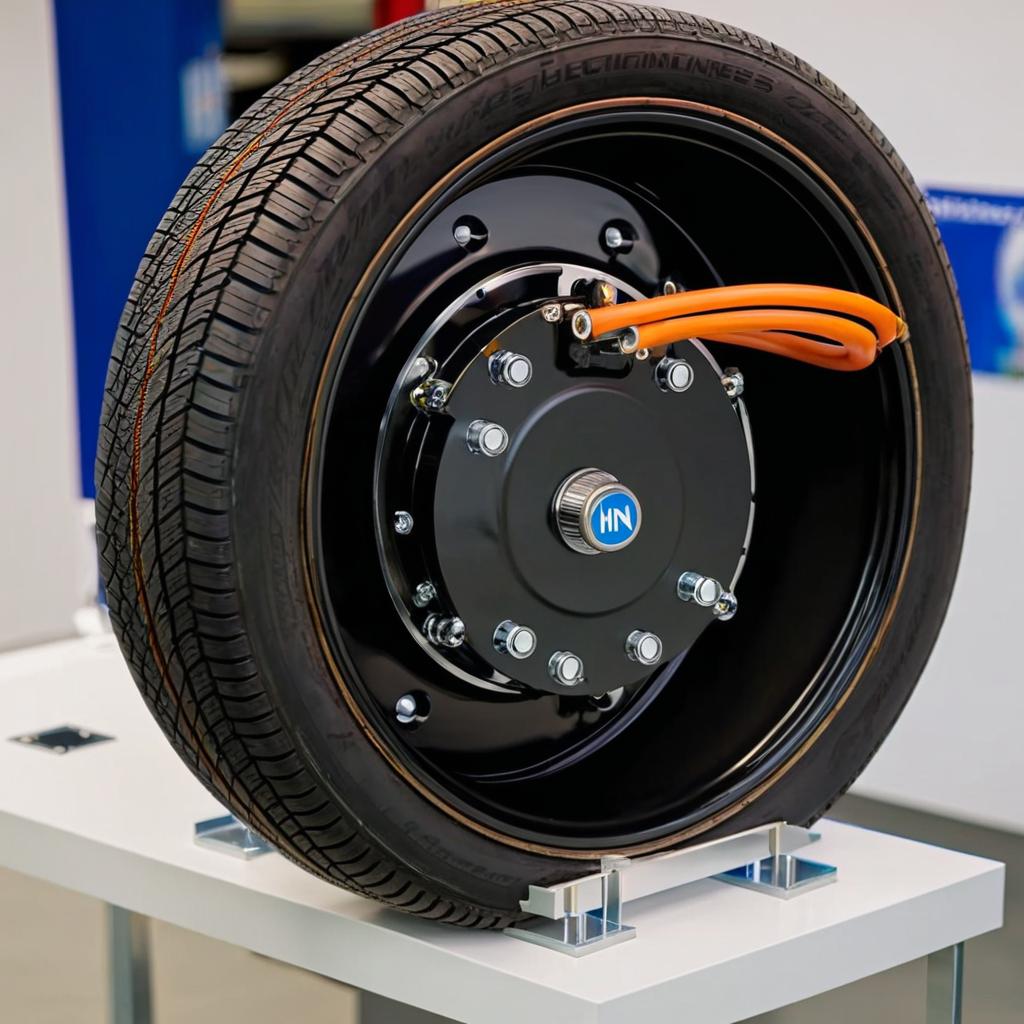 Explore the Intricacies of a Car Wheel Assembly