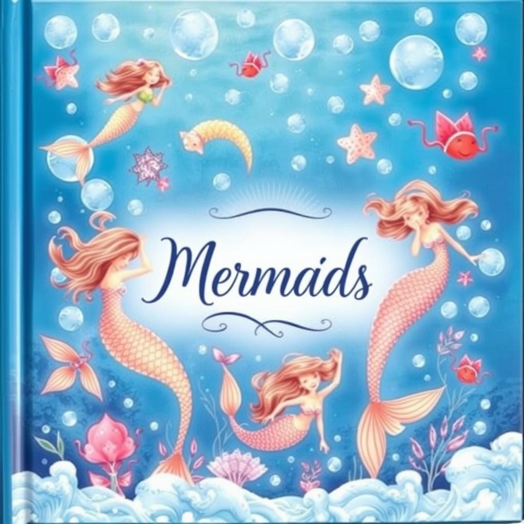 Dive into a Fantasy: Enchanting Mermaids Book Cover