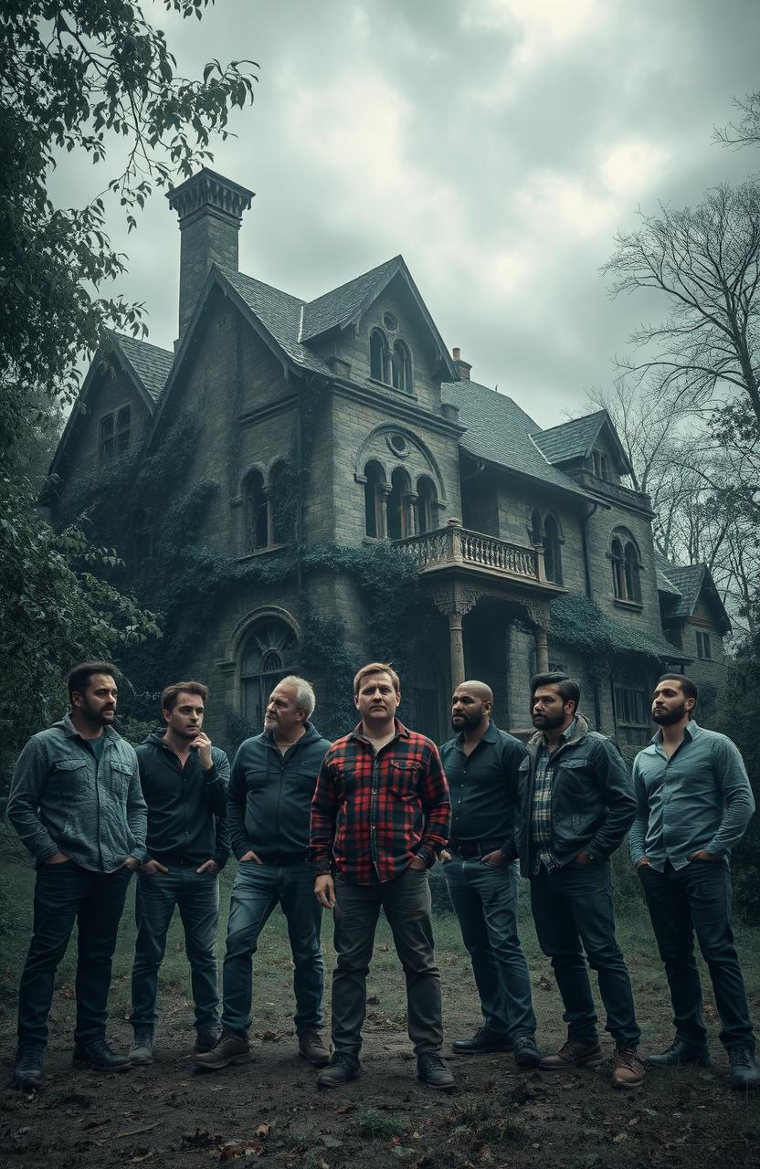 Explore the Haunting Beauty of a Dilapidated Horror Villa