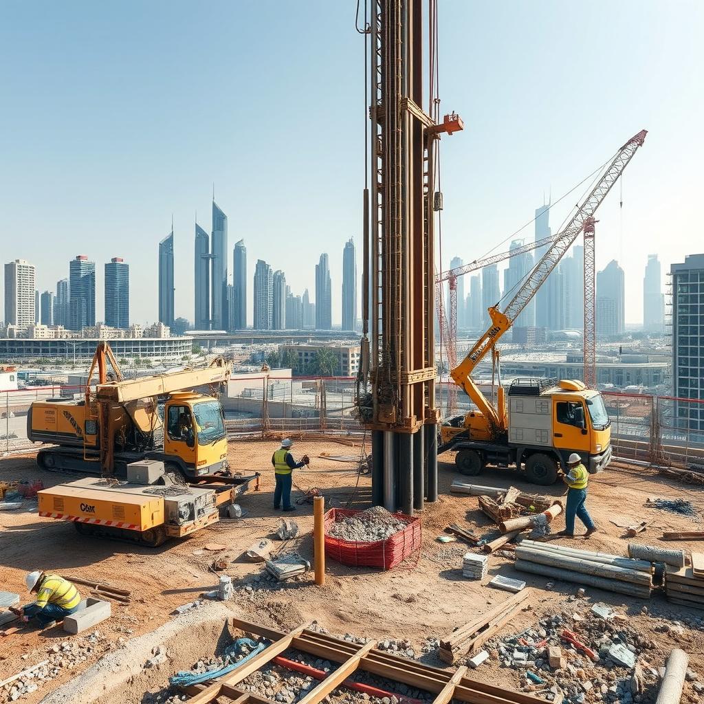 Shoring Driven and Bored Piles: TerraCore Piling & Foundation