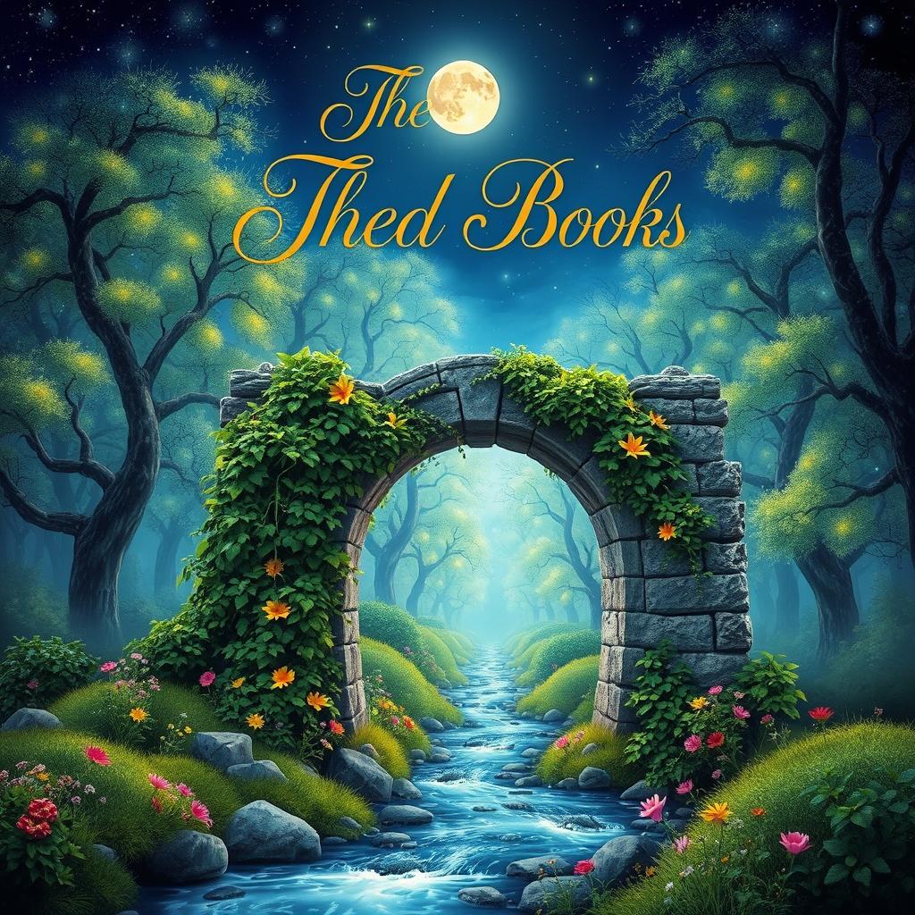 Enchanting Mystical Forest Book Cover Design