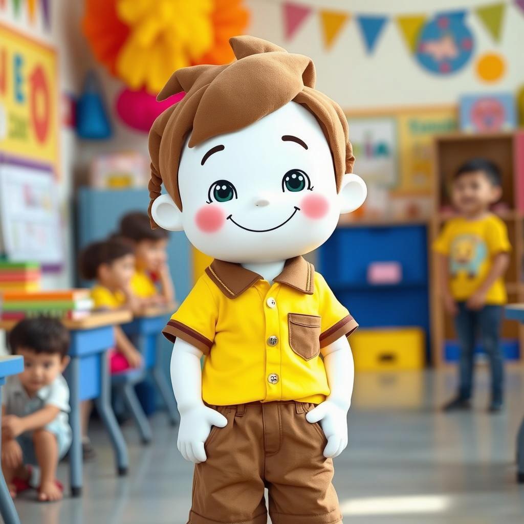Brighten Your Day with This Cheerful Classroom Character!