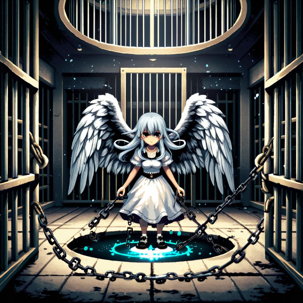 Escape Through Art: Angelic Beauty in Confinement