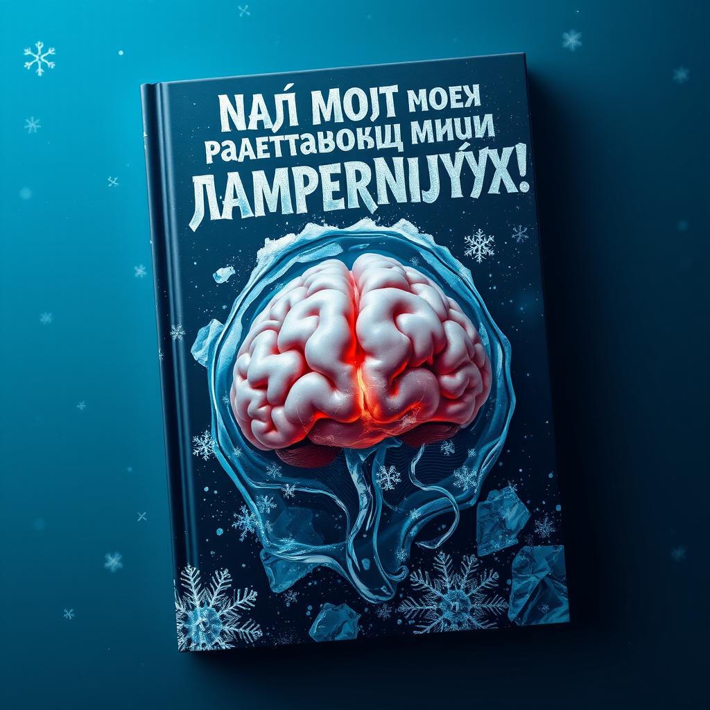 Frozen Thoughts: A Brain Encased in Ice