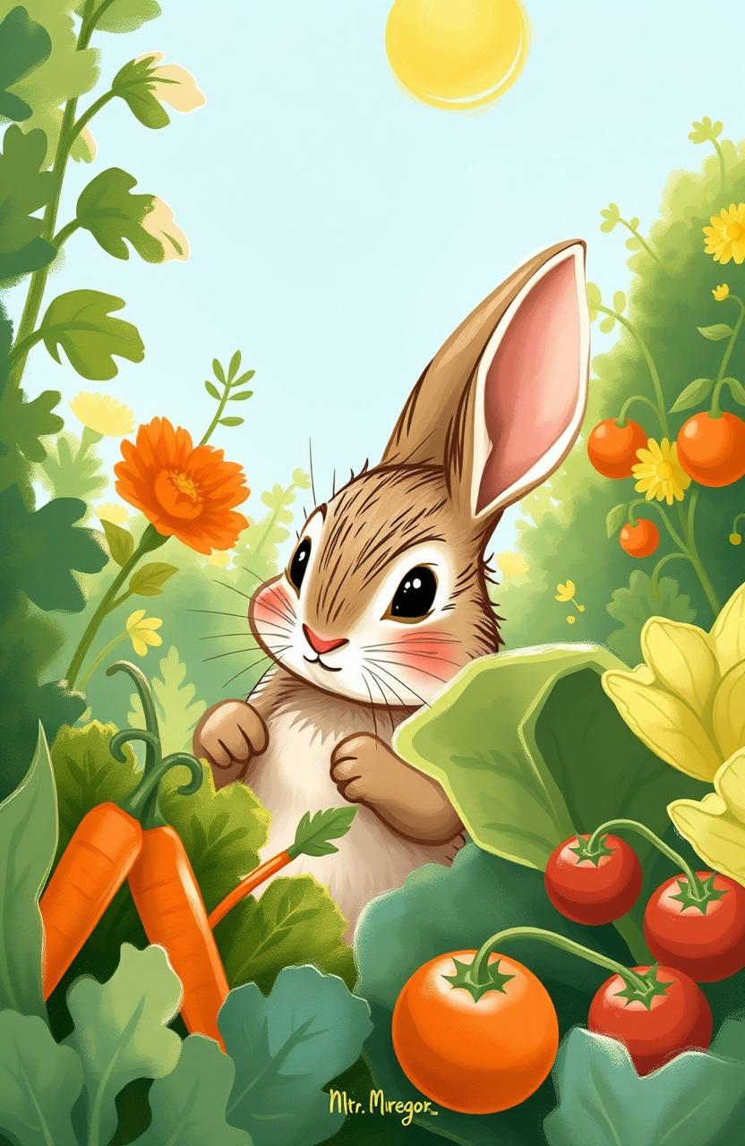 Peter Rabbit's Whimsical Garden Adventure